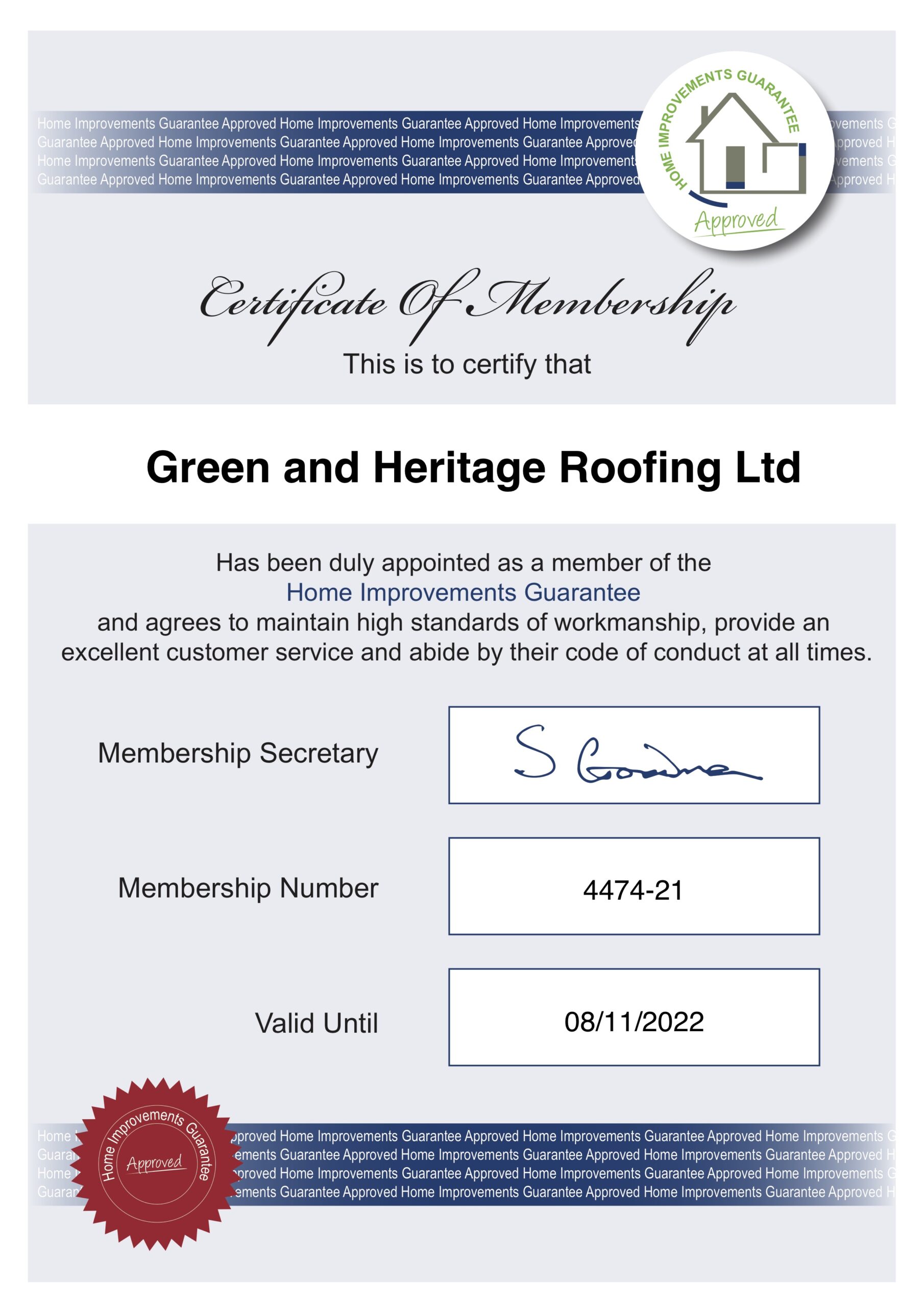 Insurance Backed Warranties - Green and Heritage Roofing Insurance Backed Warranties - Green and Heritage Roofing