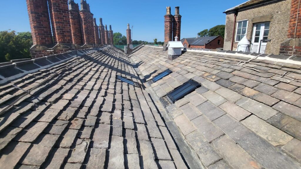 Commercial Re-roofing of Historic Bonis Hall